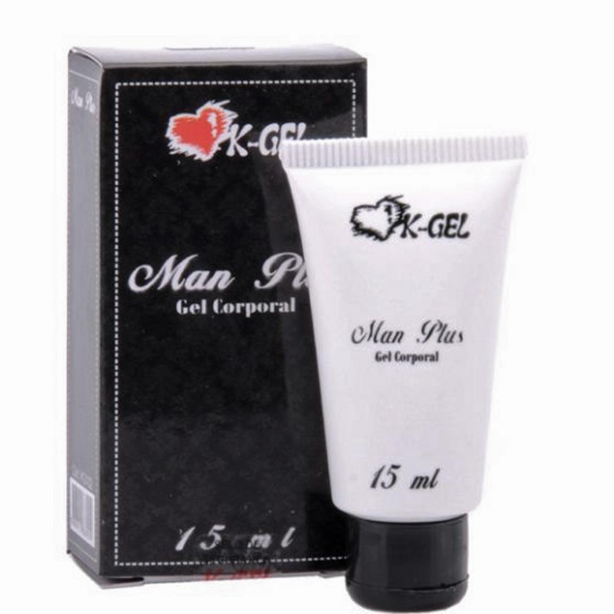 Man Plus Óleo Corporal 15ml K-gel